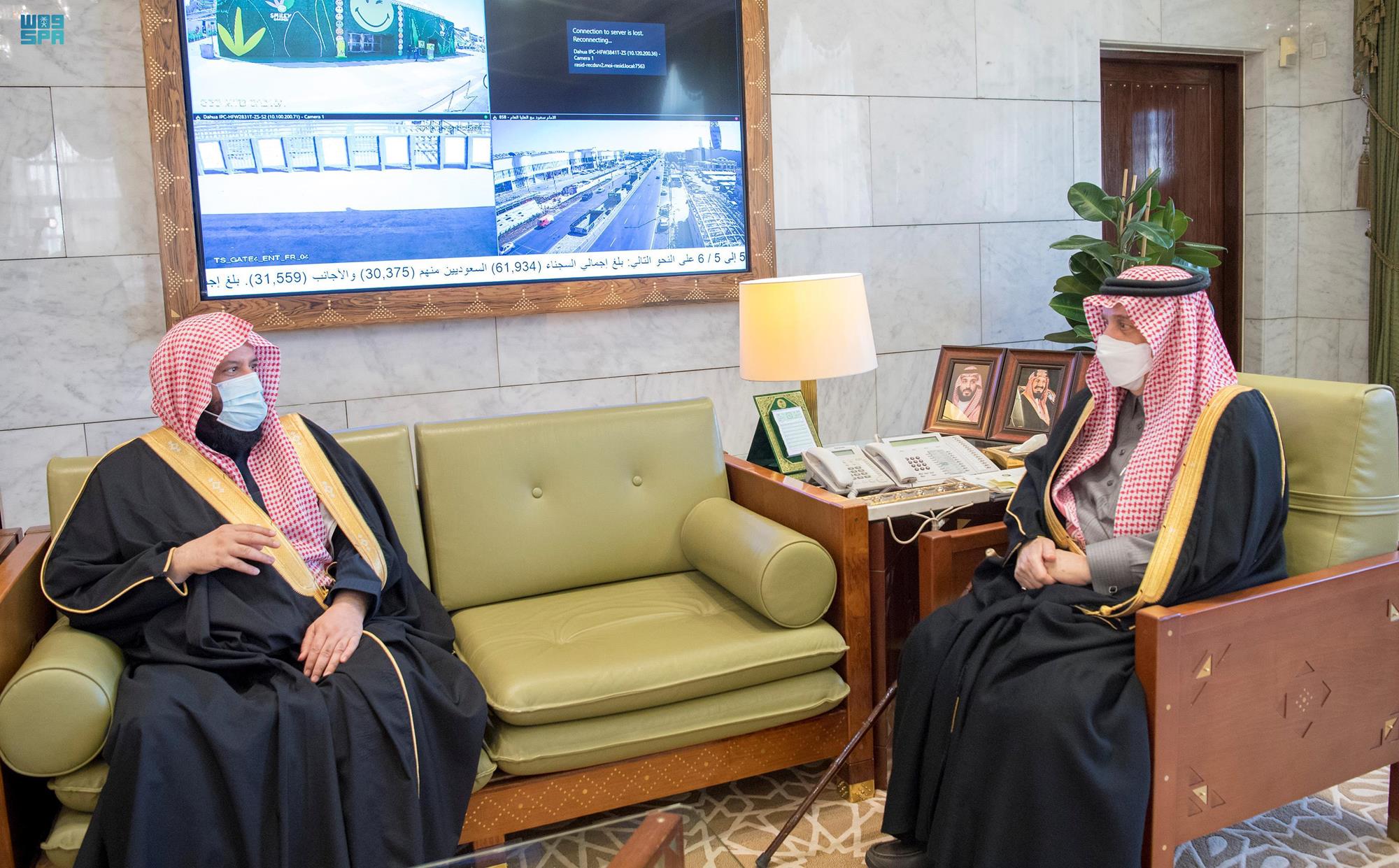 سمو أمير الرياض يستقبل الرئيس العام لهيئة الأمر بالمعروف والنهي عن المنكر