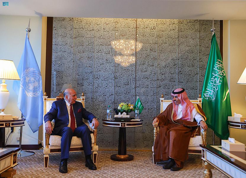 وزير الخارجية يناقش مع نظيره العراقي عددا من القضايا الإقليمية والدولية
