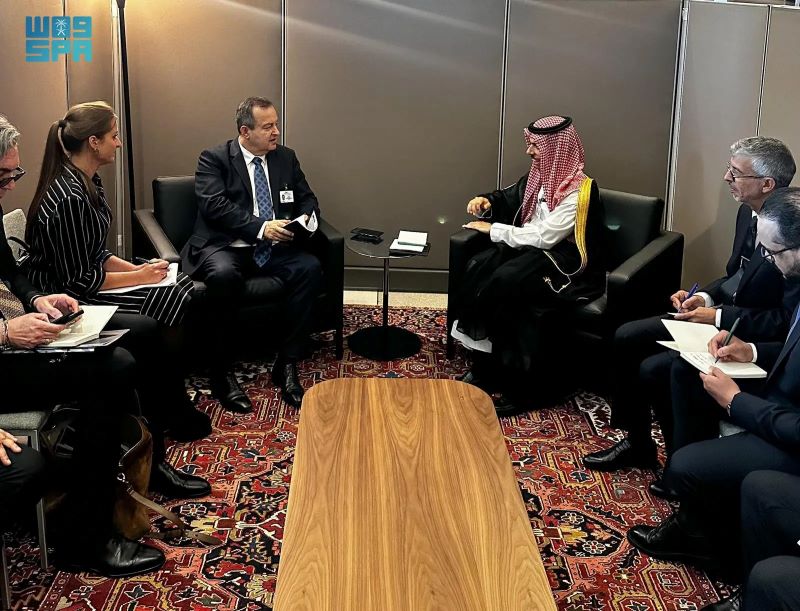 وزير الخارجية يستعرض مع نظيره الصربي العلاقات المشتركة