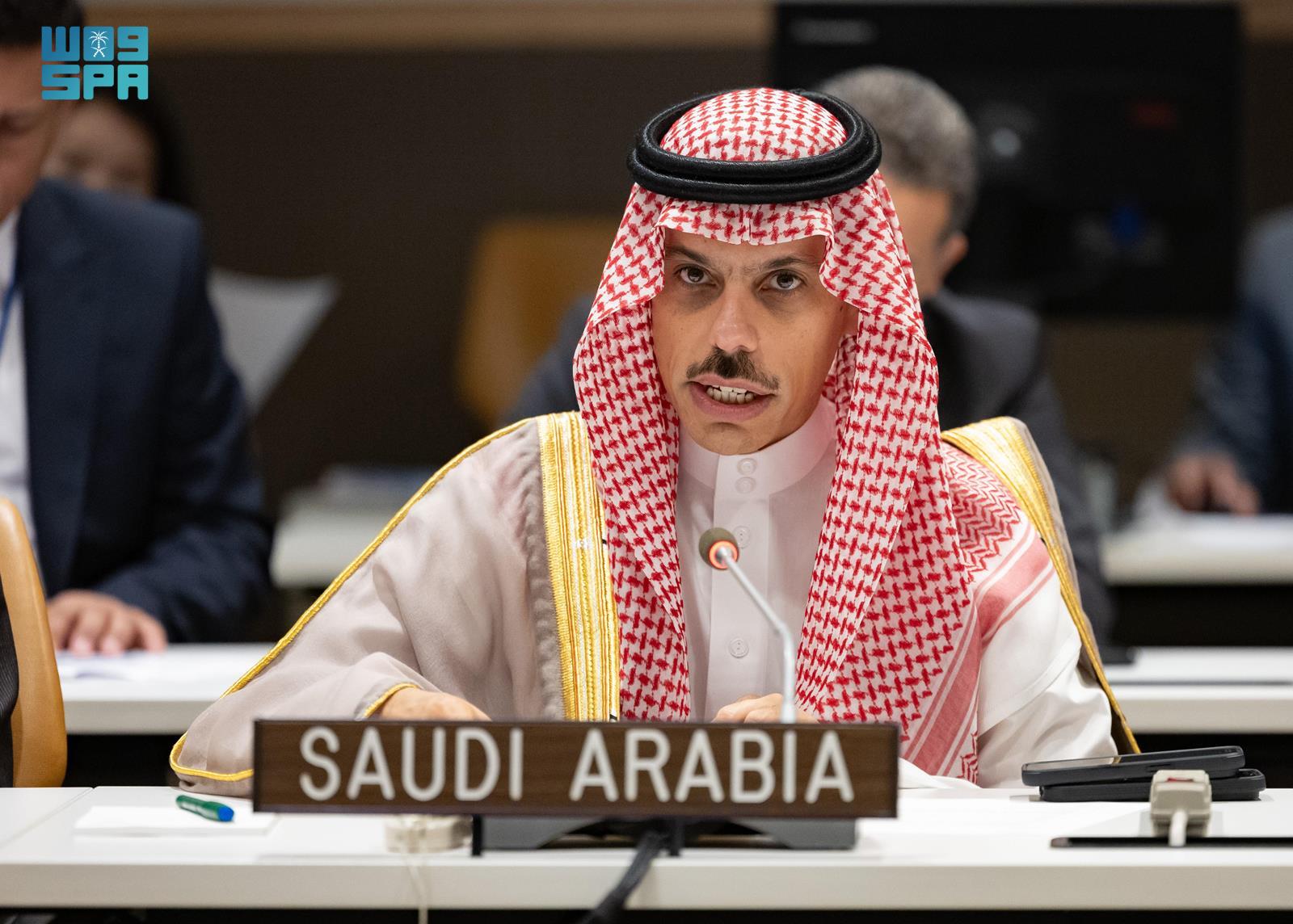 وزير الخارجية يرأس الجانب العربي في جلسة الحوار التفاعلية بين ترويكا